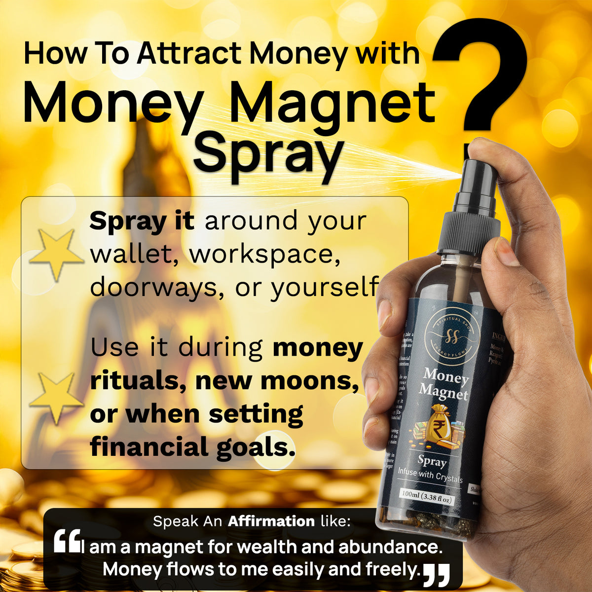 MONEY MAGNET SPRAY – Spiritual Shop